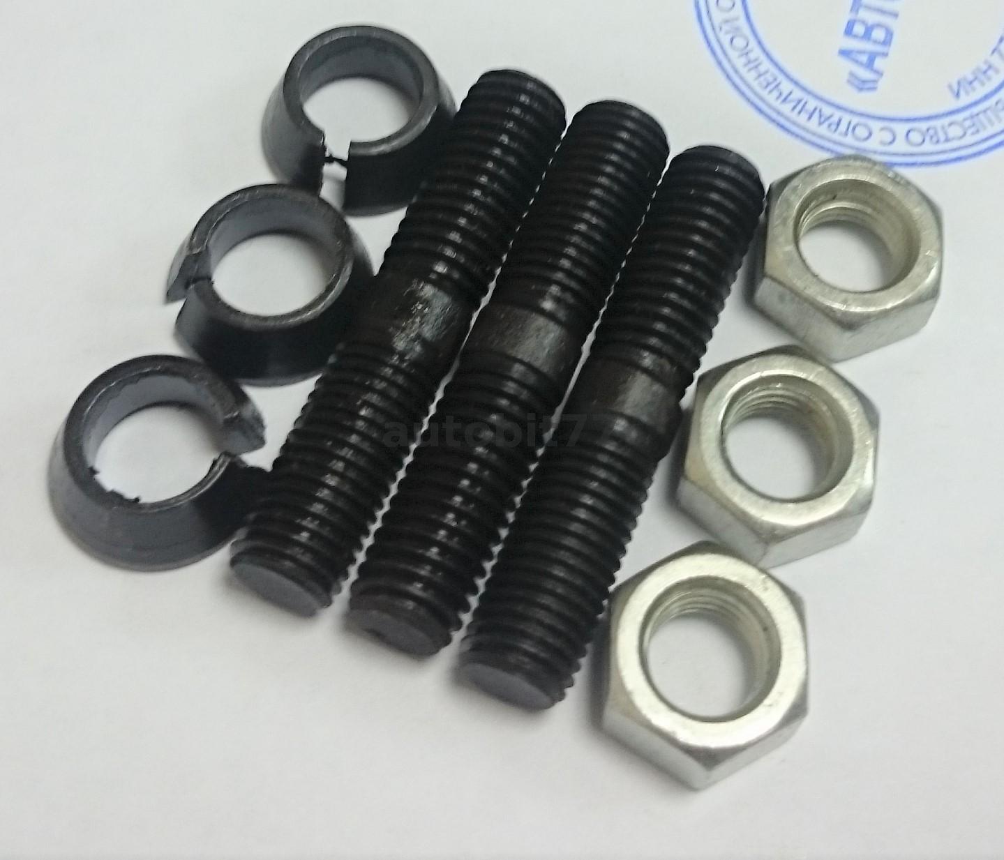 Шпилька полуоси Богдан (гайка+конус) М10